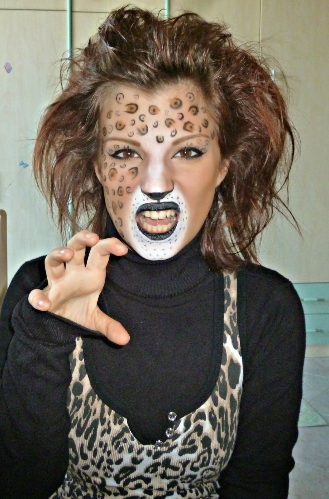 make up love: Leopard inspiration make up