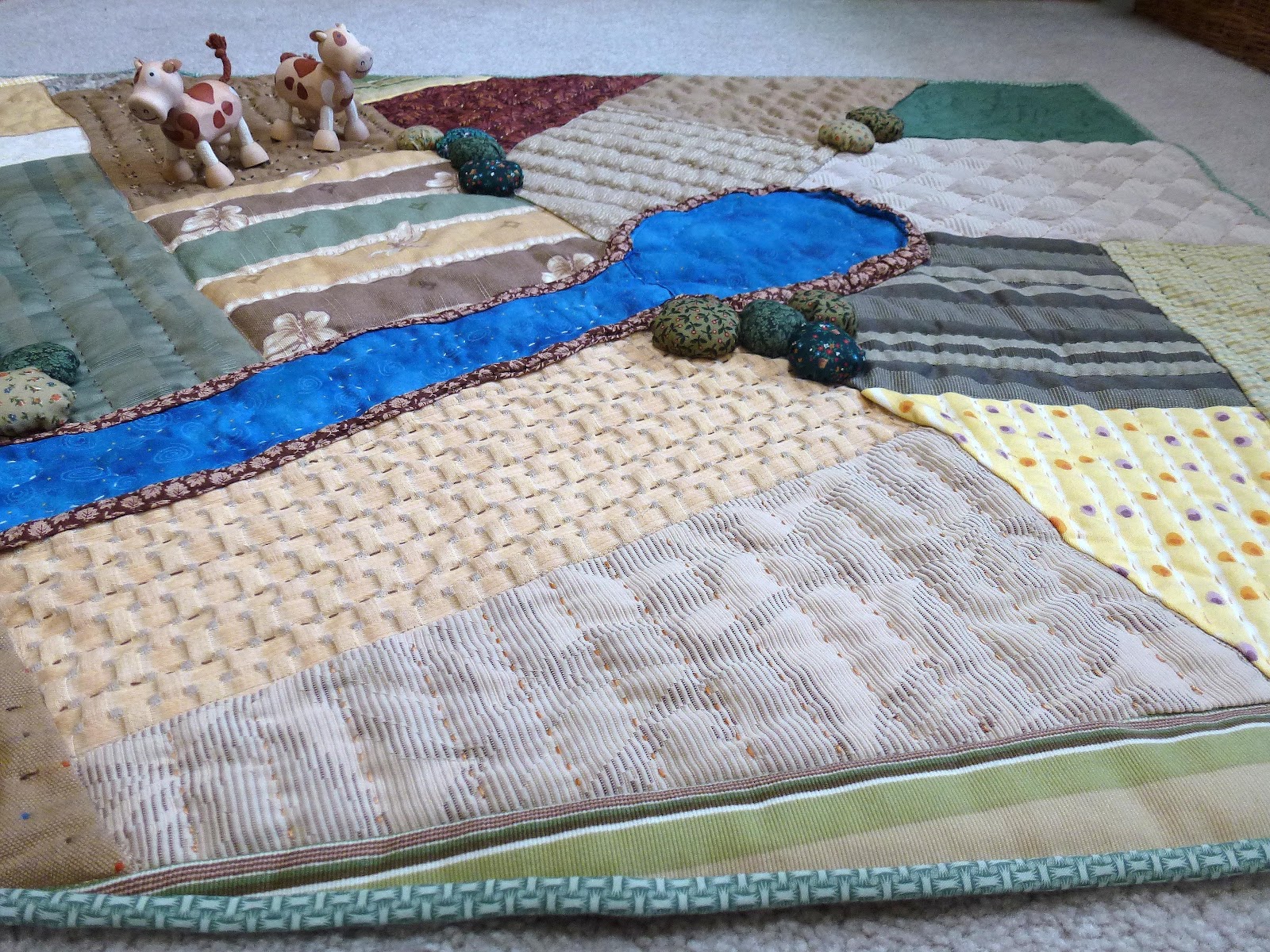 Leslie's Art and Sew: Farm Play Mat