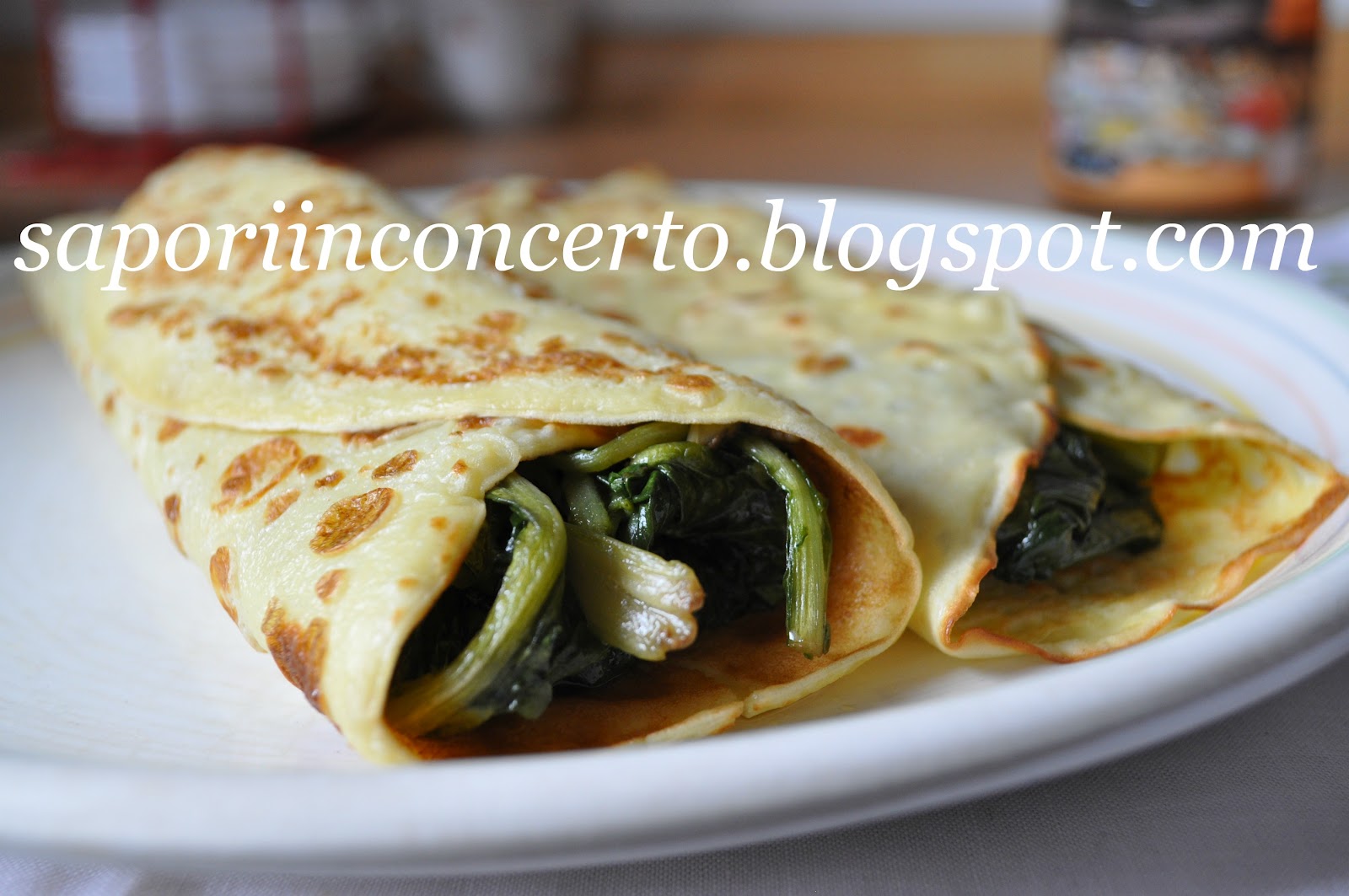 Sapori in concerto: Trio di verdure in crèpes
