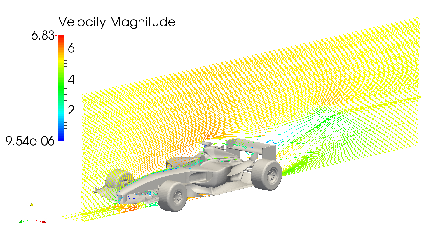Computational Fluid Dynamics: Trying my hands at SnappyHexMesh ( F1 car ...