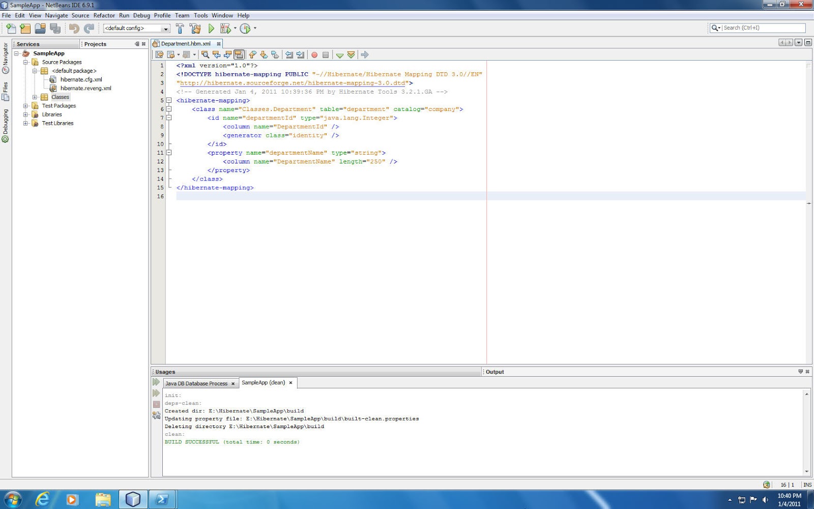 Technology Life And Me Gautam Introducing Hibernate In Java Using Netbeans