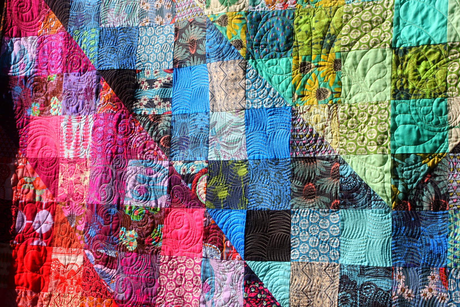 Old Red Barn Co.: Color Dive Quilt