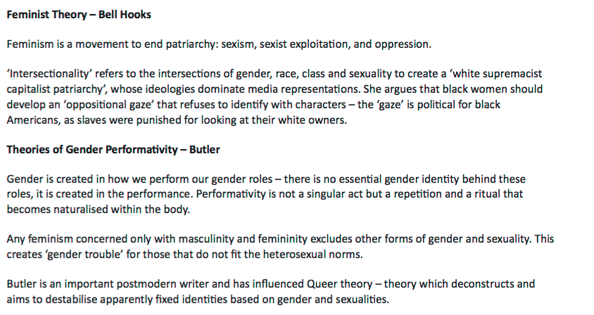 bell hooks's Feminist Theory