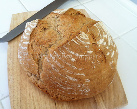 My Kitchen Snippets: Crusty Rustic Bread