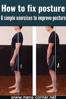 Men's Corner: 6 Exercises to Fix Posture