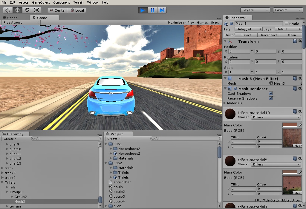 Art And 3d Stuff Awesome Unity Car Tutorial