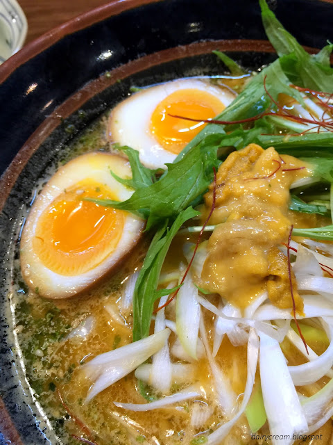 Ichi Hana いち花 : Uni Ramen 雲丹らあめん