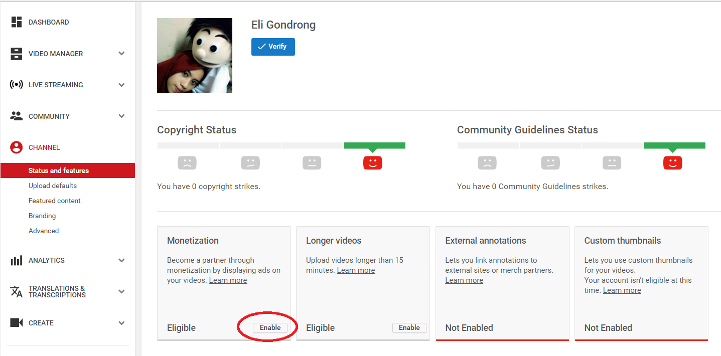 Cara Menghasilkan Duit Dari Youtube Untuk Pemula - Warung Internet