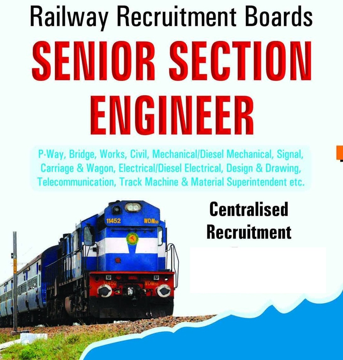 RRB SSE Recruitment 2017 Sr Section Engineer 4500 RRB Vacancy ...