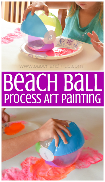 Beach Ball Painting Process Art What Can We Do With Paper And Glue beach-ball-painting-process-art-what-can-we-do-with-paper-and-glue