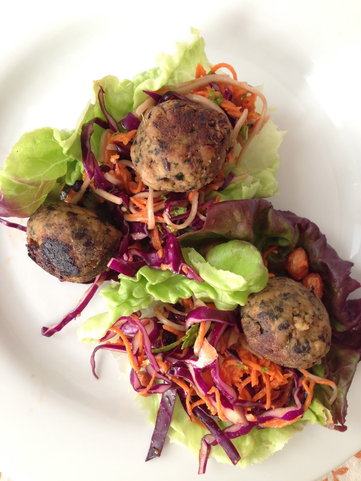 Rosa's Recipes for Good Health: Tempeh Walnut Vietnamese "Meatless" balls