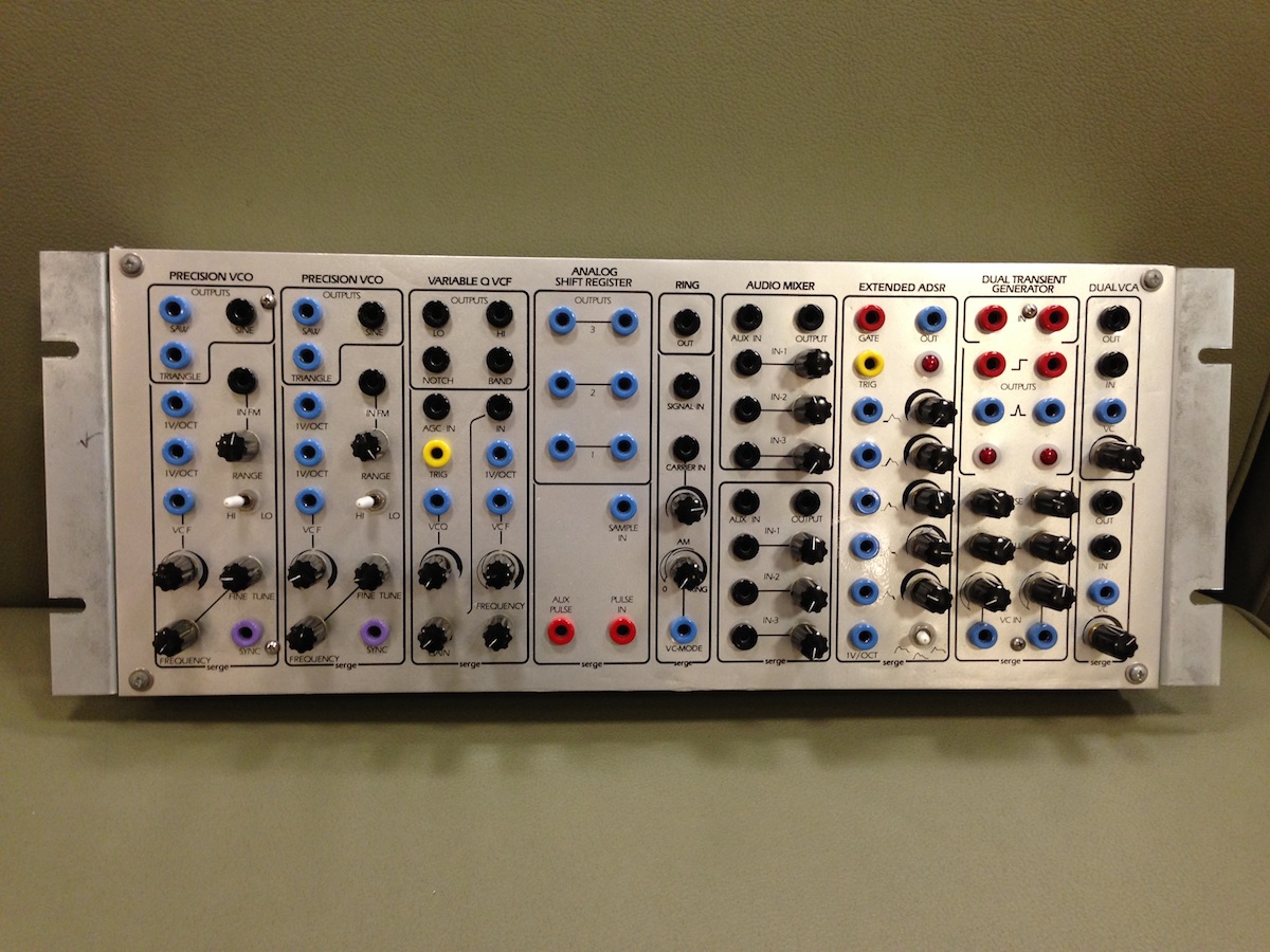 MATRIXSYNTH: 1994 Serge Modular Music System Analog Vintage Synthesizer