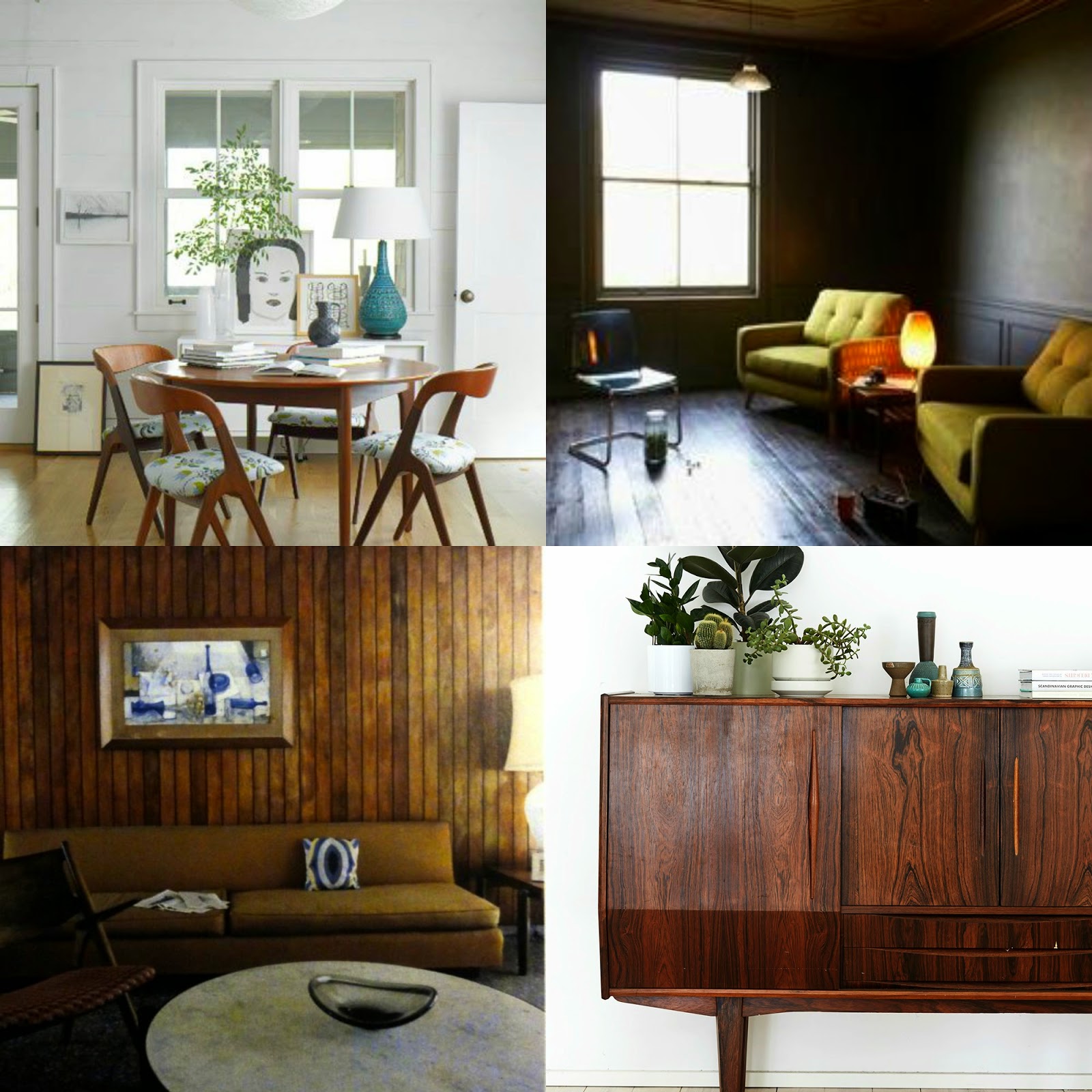 Selina Lake: Friday Inspiration - Mid-Century Modern Style