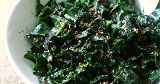 Stir-Fried Kale with Japanese Sesame Seasoning | Season with Spice