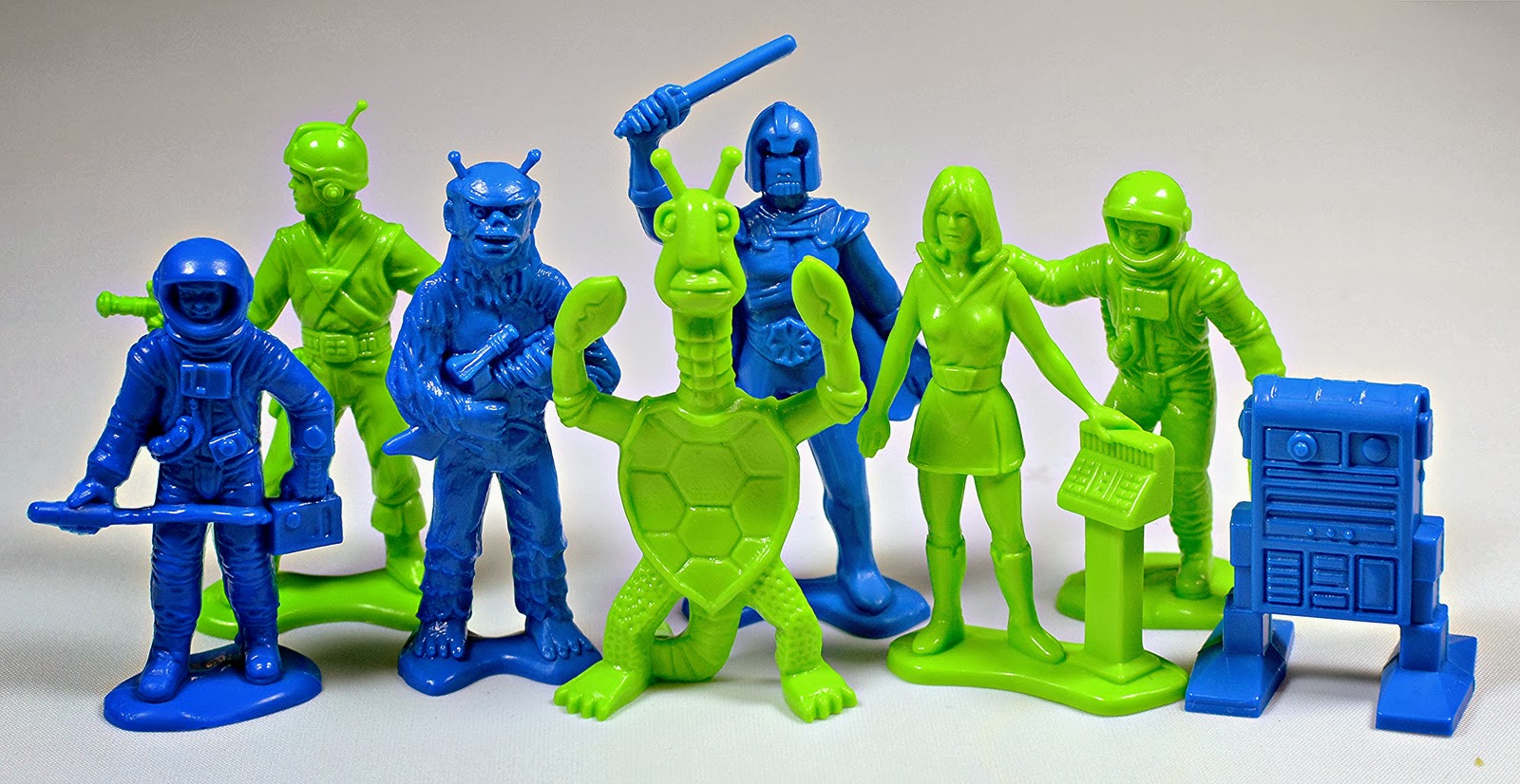 Little Weirdos: Mini figures and other monster toys: Galaxy Laser Team ...