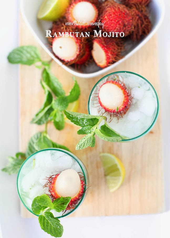Chandara Creative: Mocktail Monday: Rambutan Mojito