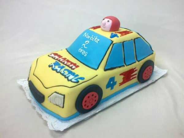 FarkasVilmos: Autó torta készítése