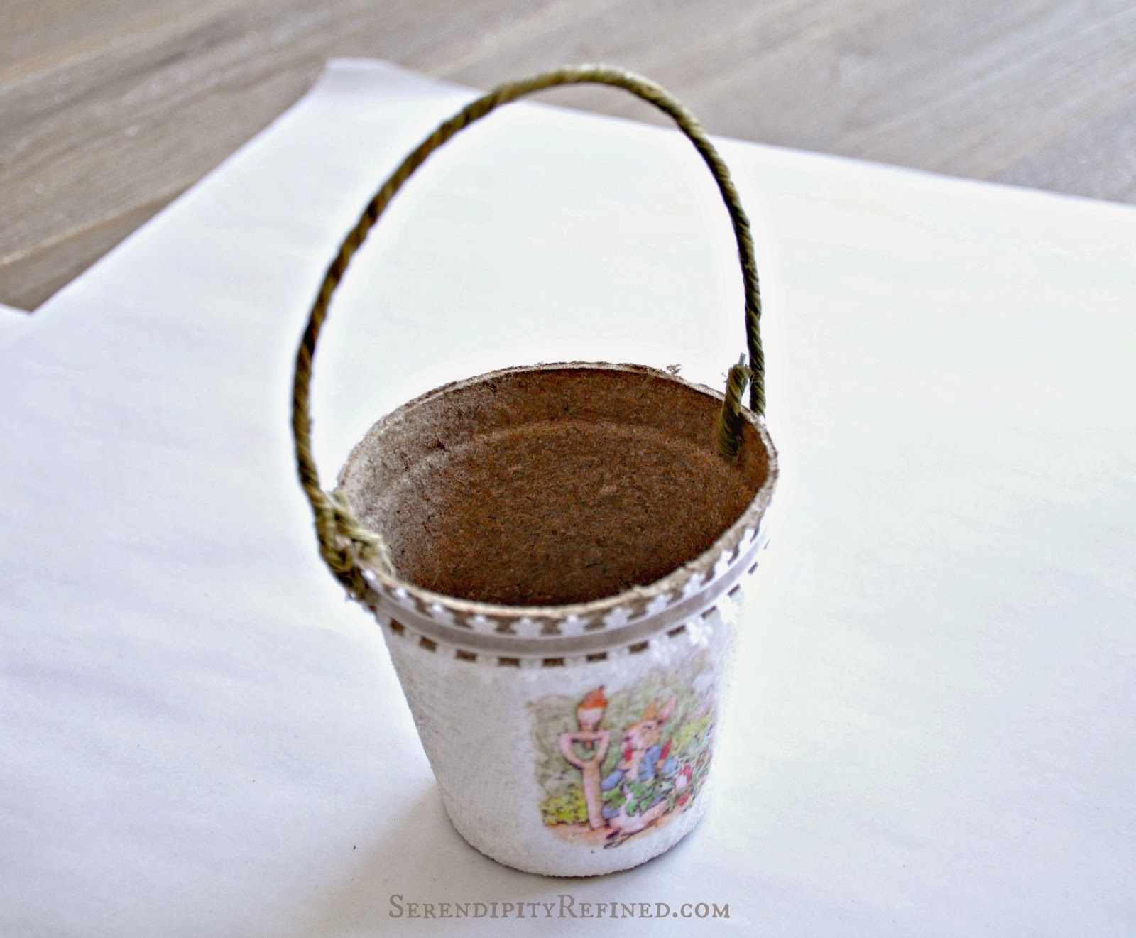 Serendipity Refined Blog: Easy Spring DIY Craft: Peter Rabbit Decorated ...
