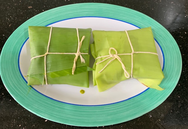 Shobha's Food Mazaa: PATRANI MACCHI / FISH STEAMED IN BANANA LEAVES