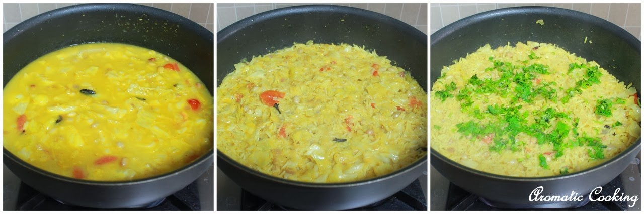 Aromatic Cooking: Cabbage Briyani, Muttakos Briyani