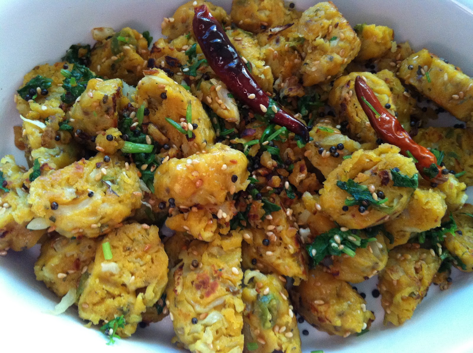 Umita recipes: Muthiya