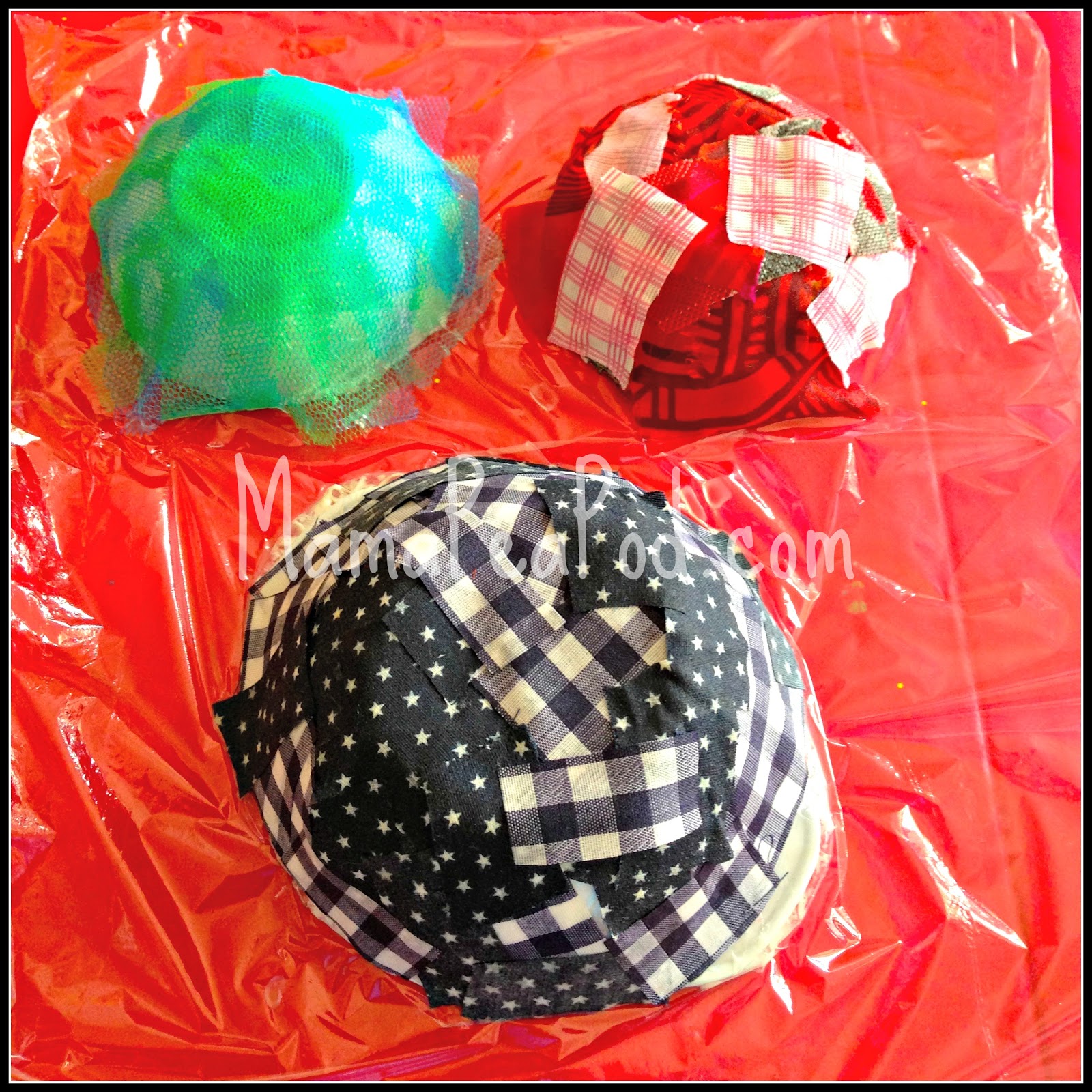 Mama Pea Pod: {Fabric Maché Bowls}