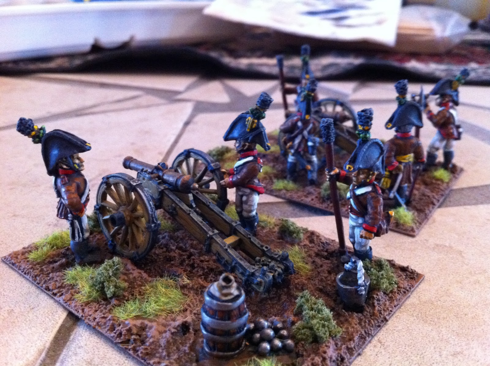 Fawcett Avenue Conscripts: Six-Pounder Gun Teams - Austrian 28mm ...