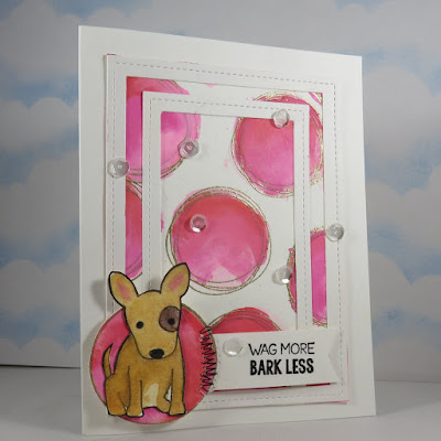 Super Stick Chick: Bark Less Card