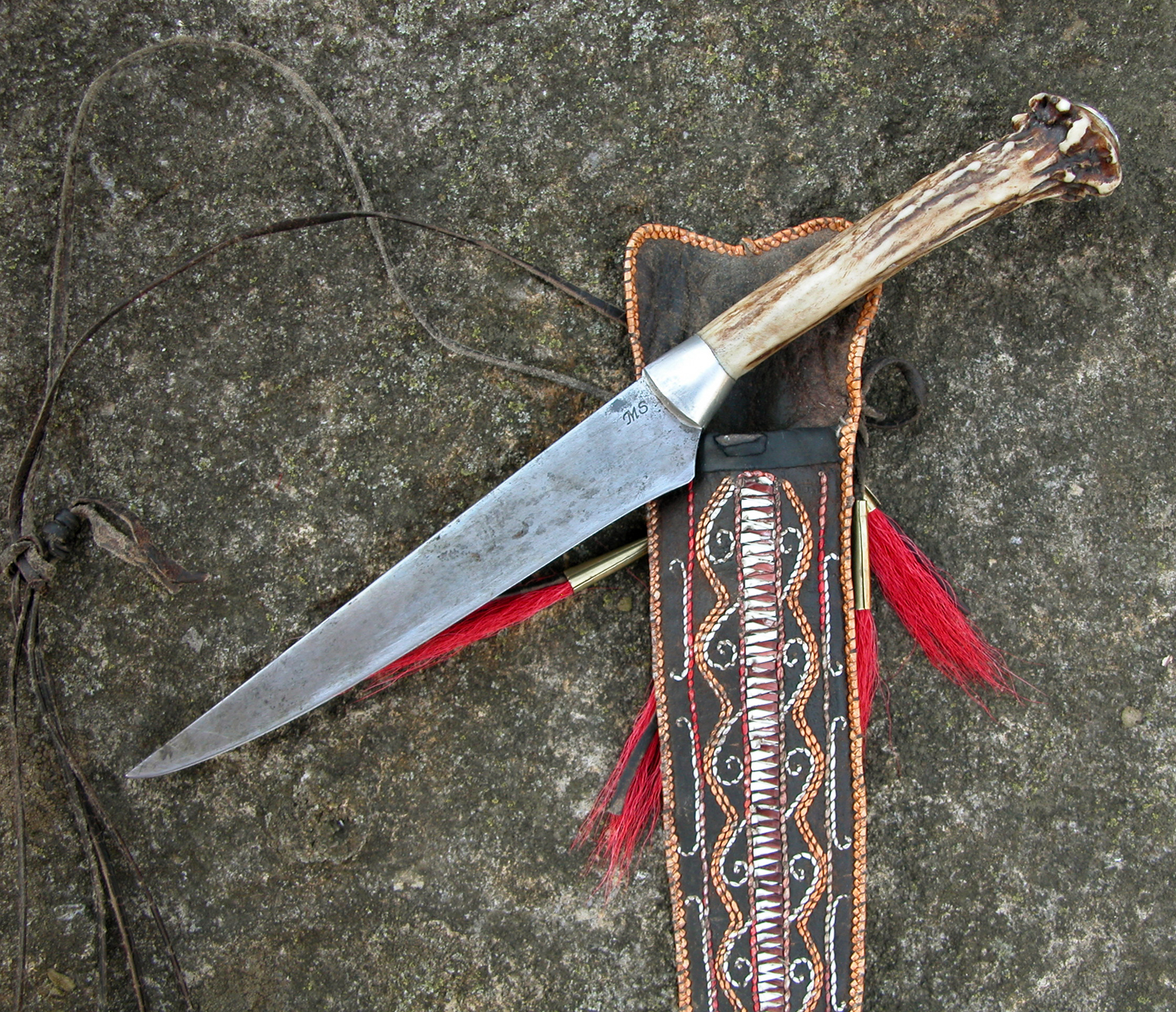 Contemporary Makers: Shawn Webster Quilled Knife Sheath with a Max ...