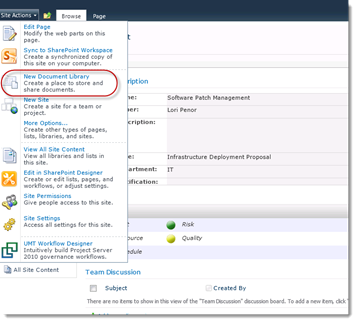 Microsoft Project Server and Microsoft Project Professional: Creating a ...