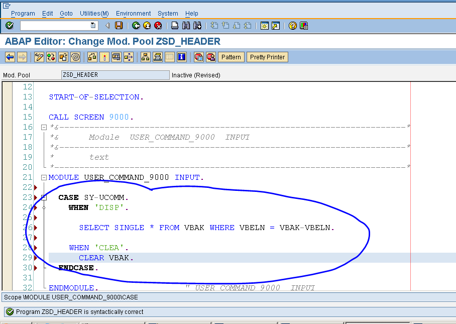 SAP TECH: Module pool programming using SE38