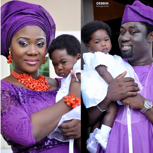 Mercy Johnson Baby Girl Dedication Pictures: Actress & Hubby Dedicate ...