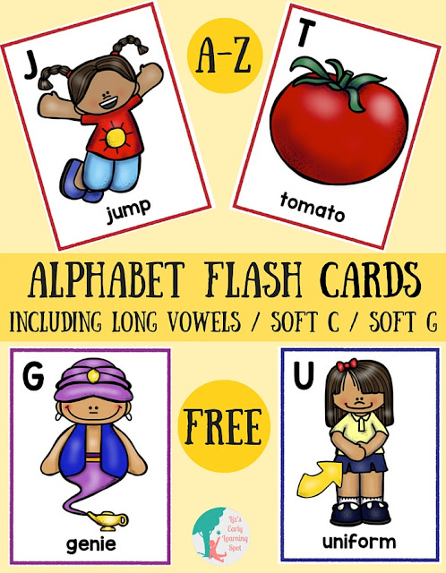 Classroom Freebies Too: A-Z Alphabet Flash Cards