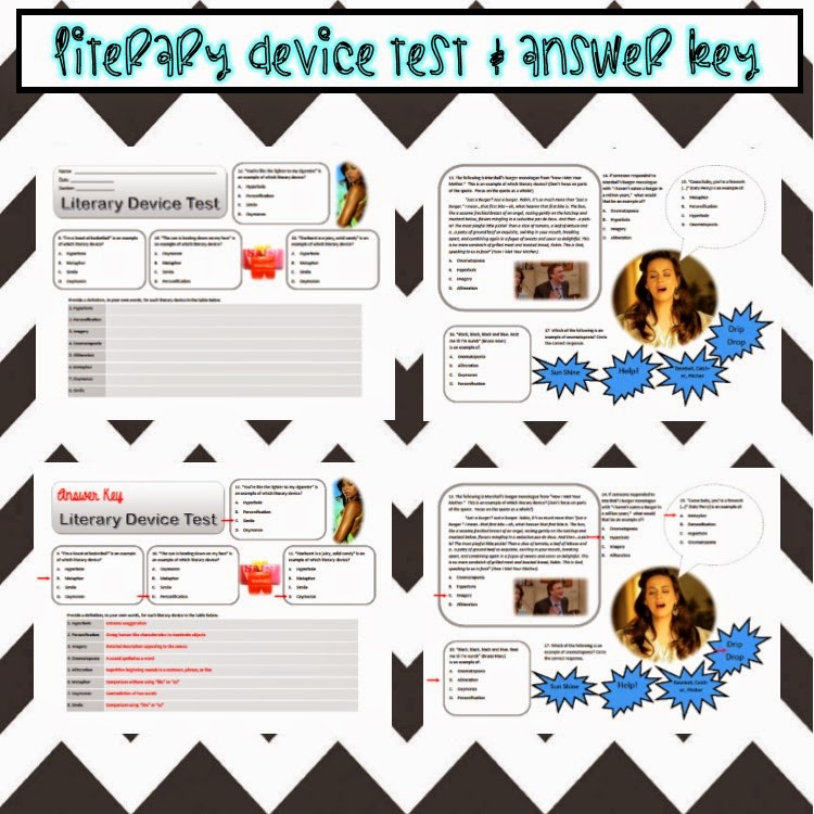 I go by "Miss": Literary Device Bundle Pack on TpT