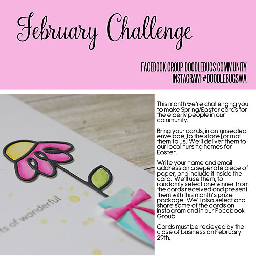Doodlebugs: February Challenge
