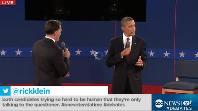 Web Series Today: 2nd Presidential Debate 2012 - Live Stream From ABC ...