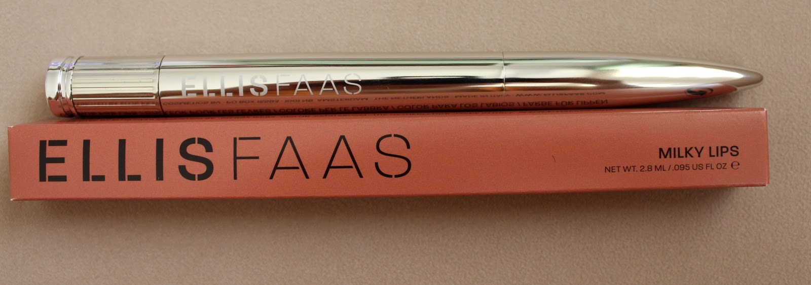 Makyaj Günlüğü: Ellis Faas Cosmetics Ürünleri {Milky Lips Ruj}