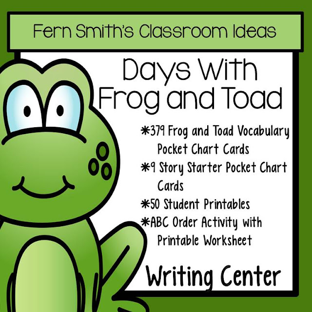 Days With Frog and Toad ABC Order Literacy Center FREEBIE - Fern Smith ...