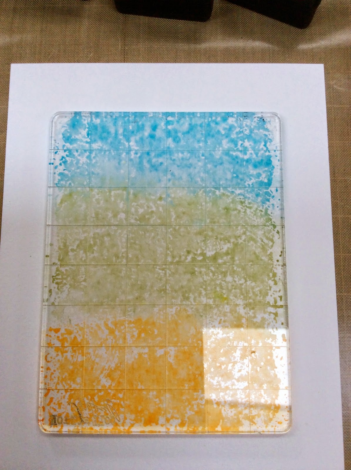 Studio 490: grid block stamping...