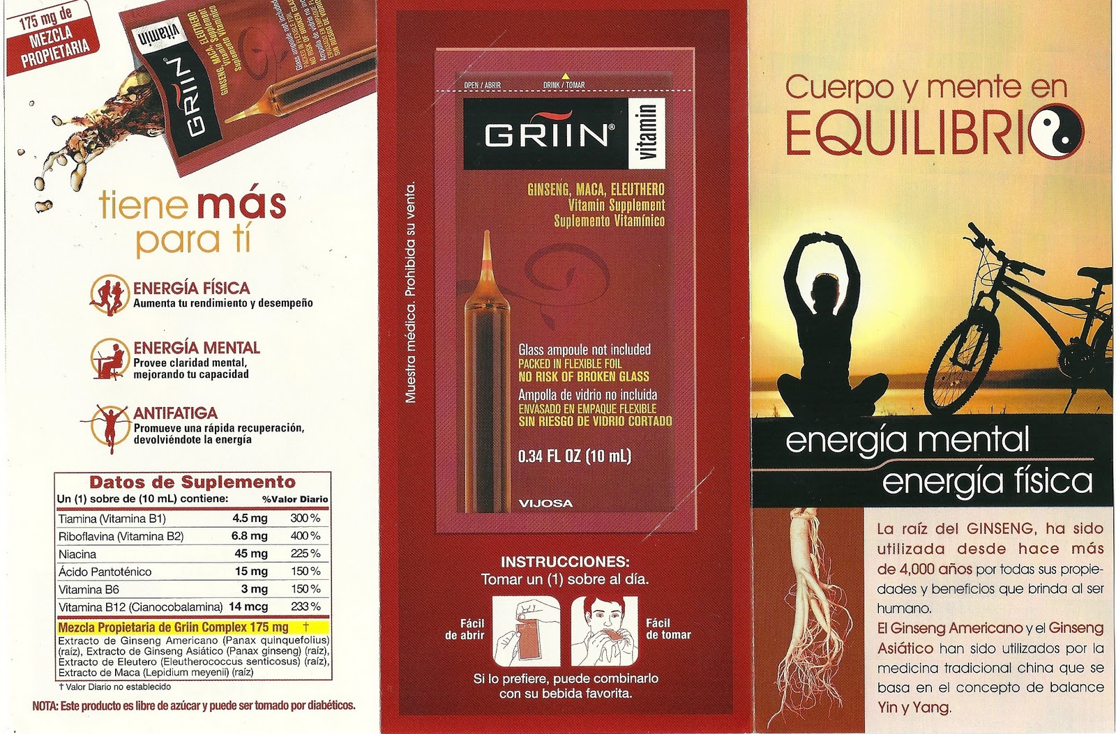 GRIIN VITAMIN De VIJOSA - Vitaminas