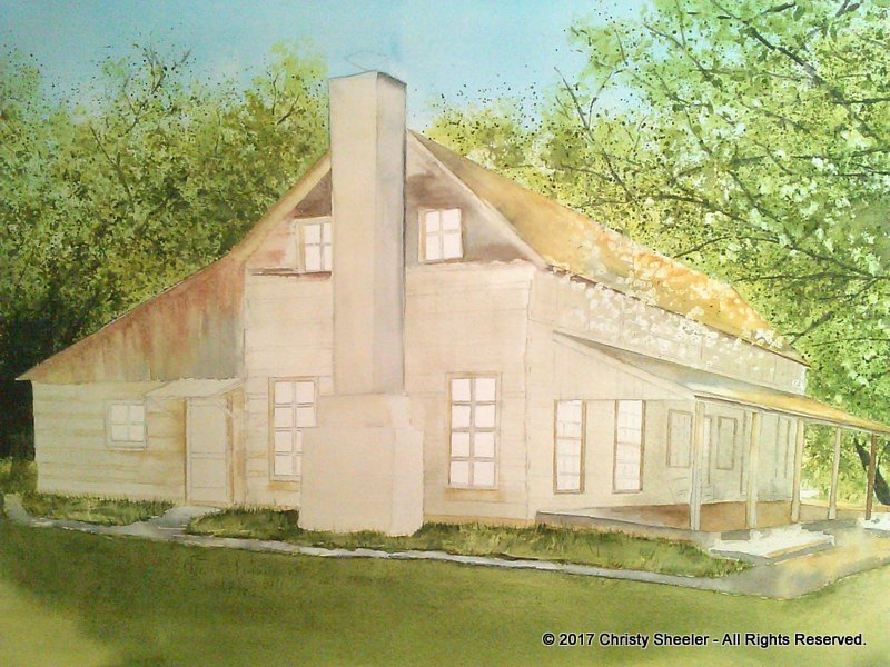 She Must Make Art : The Ivy Ranch on the Brazos River: An Art Commission