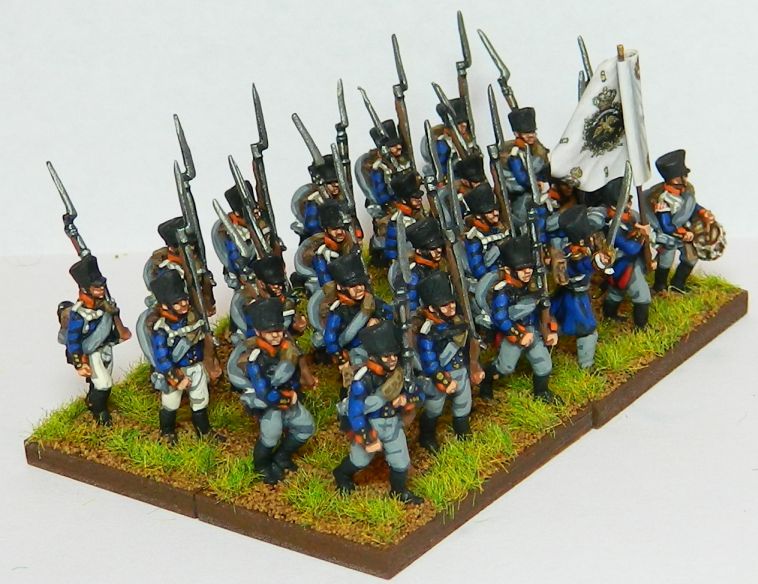 MacPhee's Miniature Men: Giant Commission -- Prussian Line Infantry
