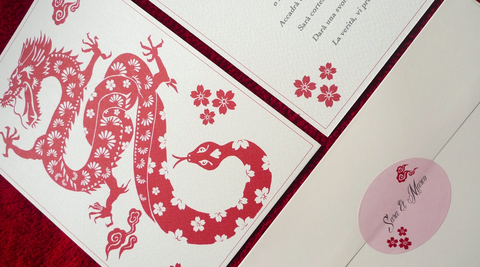 Kalo Make Art Bespoke Wedding Invitation Designs: "Dragon & Snake ...