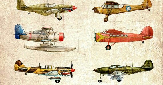 Aerospace and Engineering: Old model airplanes!!