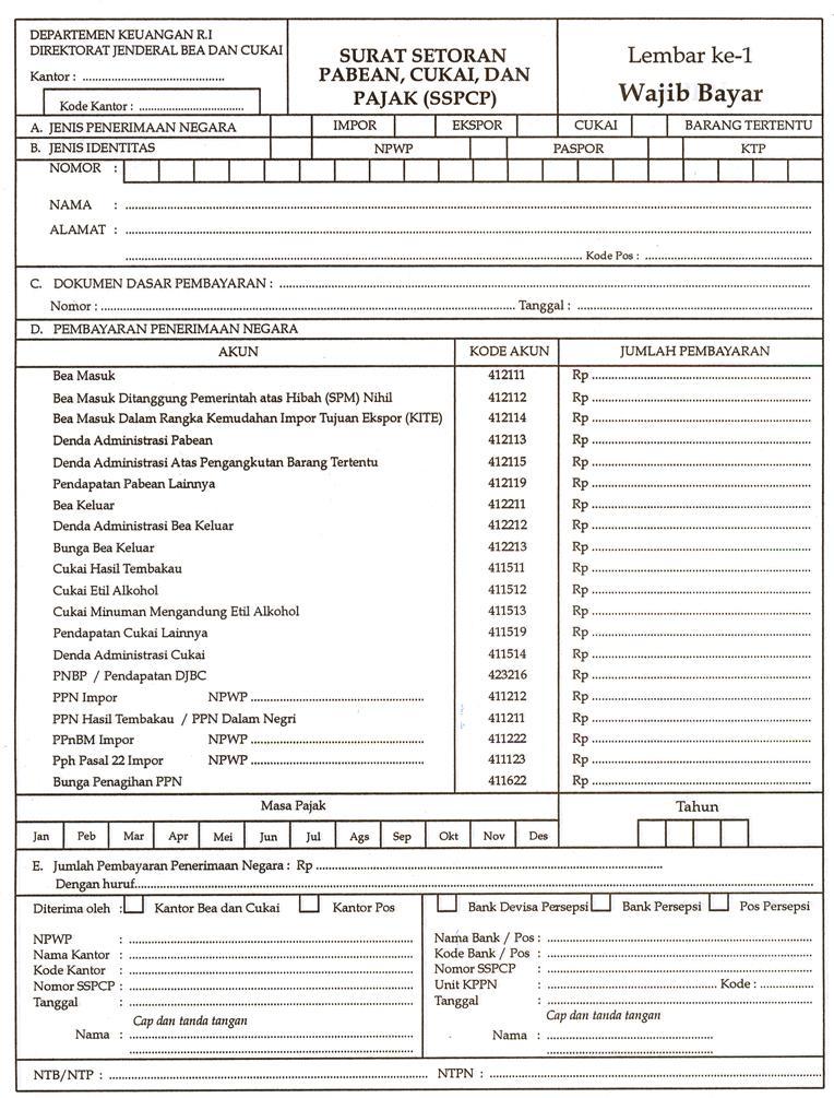 Catatan Kecik: Cara Membayar Pungutan Negara