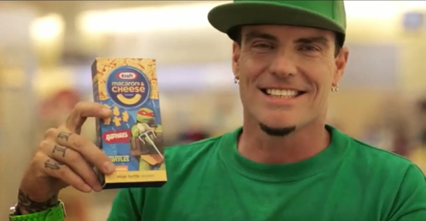 Vanilla Ice Ninja Turtle Commercial