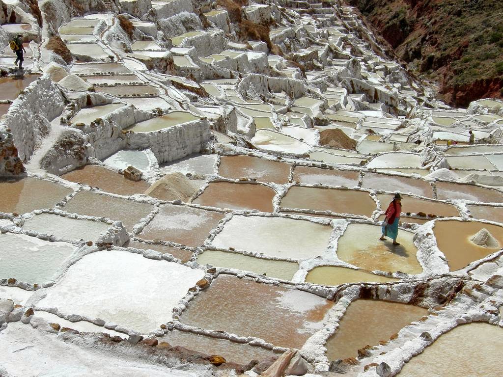 The Ancient Salt Ponds of Maras, Peru ~ Kuriositas