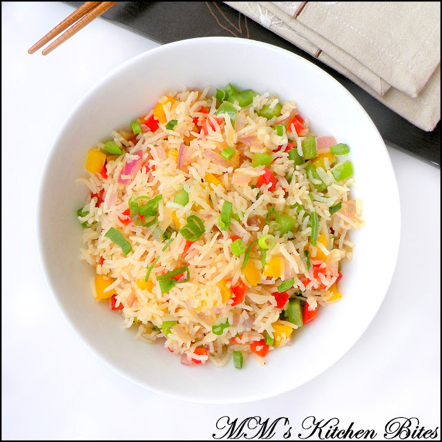 MM's Kitchen Bites: Vegetable Fried Rice..take 2, action!
