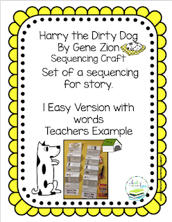 HARRY THE DIRTY DOG. SEQUENCING ~ Book Units by Lynn