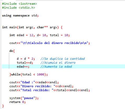 3 Ejercicios resueltos con do while